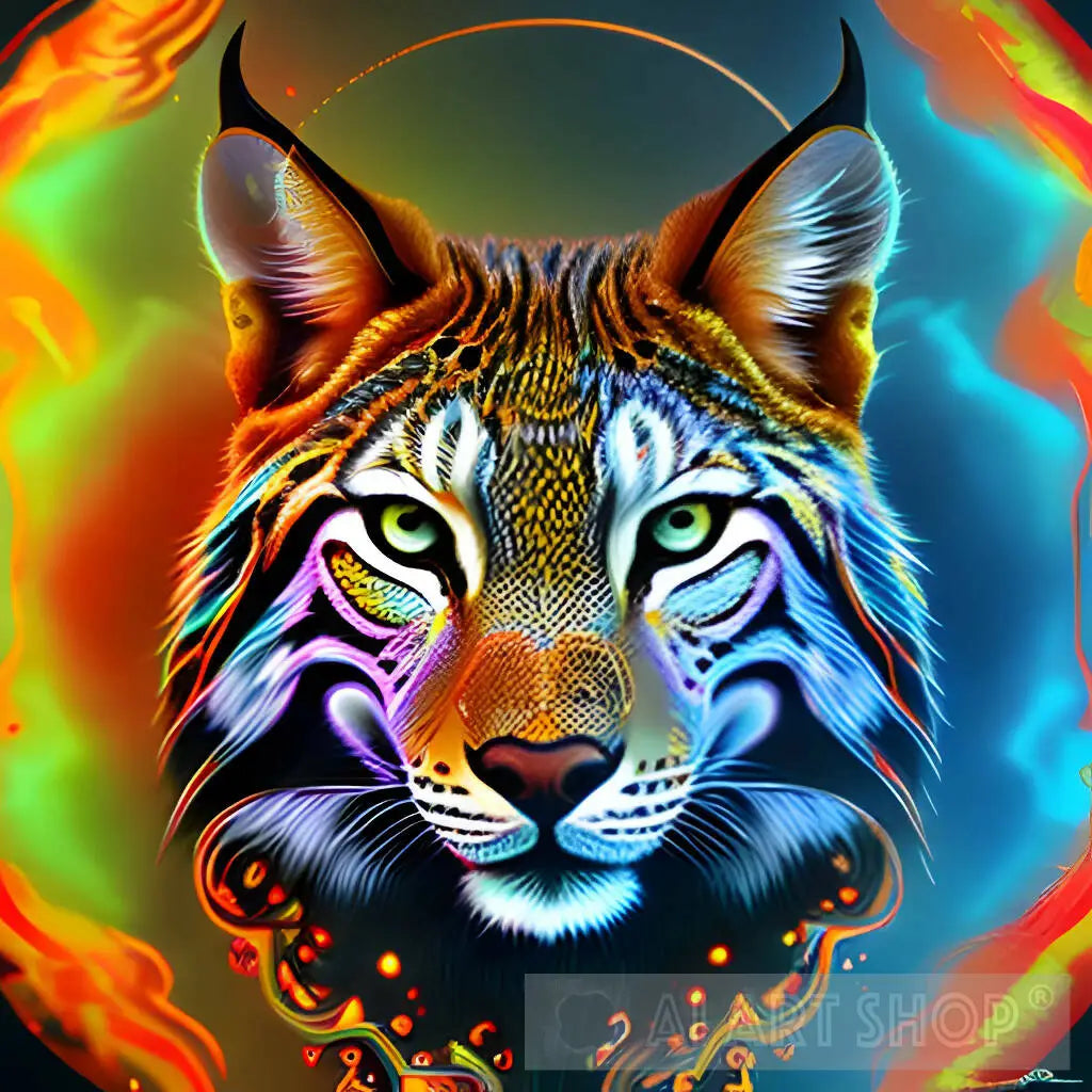 Psychedelic Fire Lynx