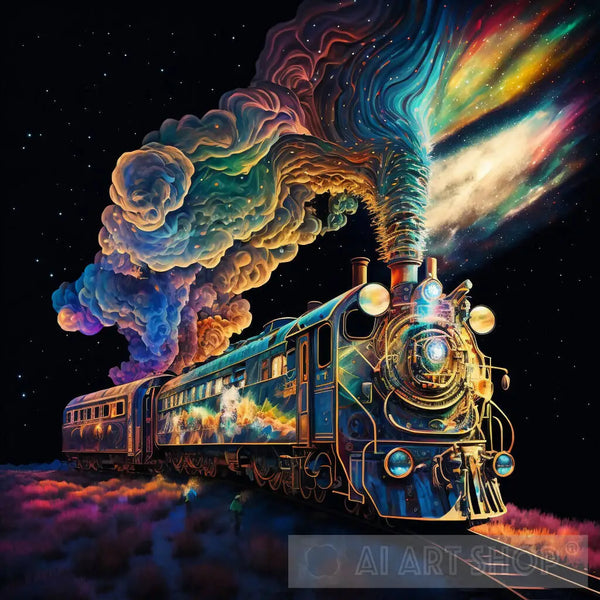 Psychedelic smoke stack