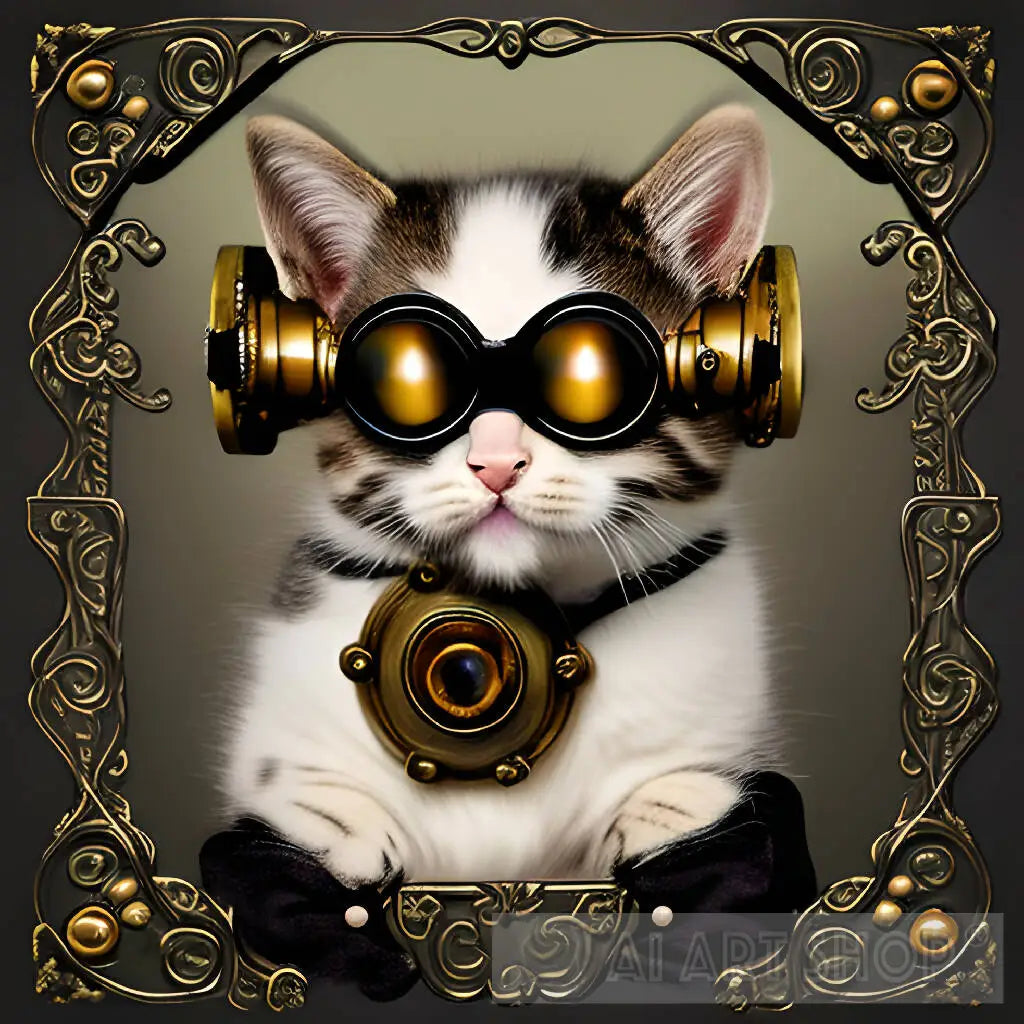 Punk Kitty – Adventure awaits a curious steampunk kitty.