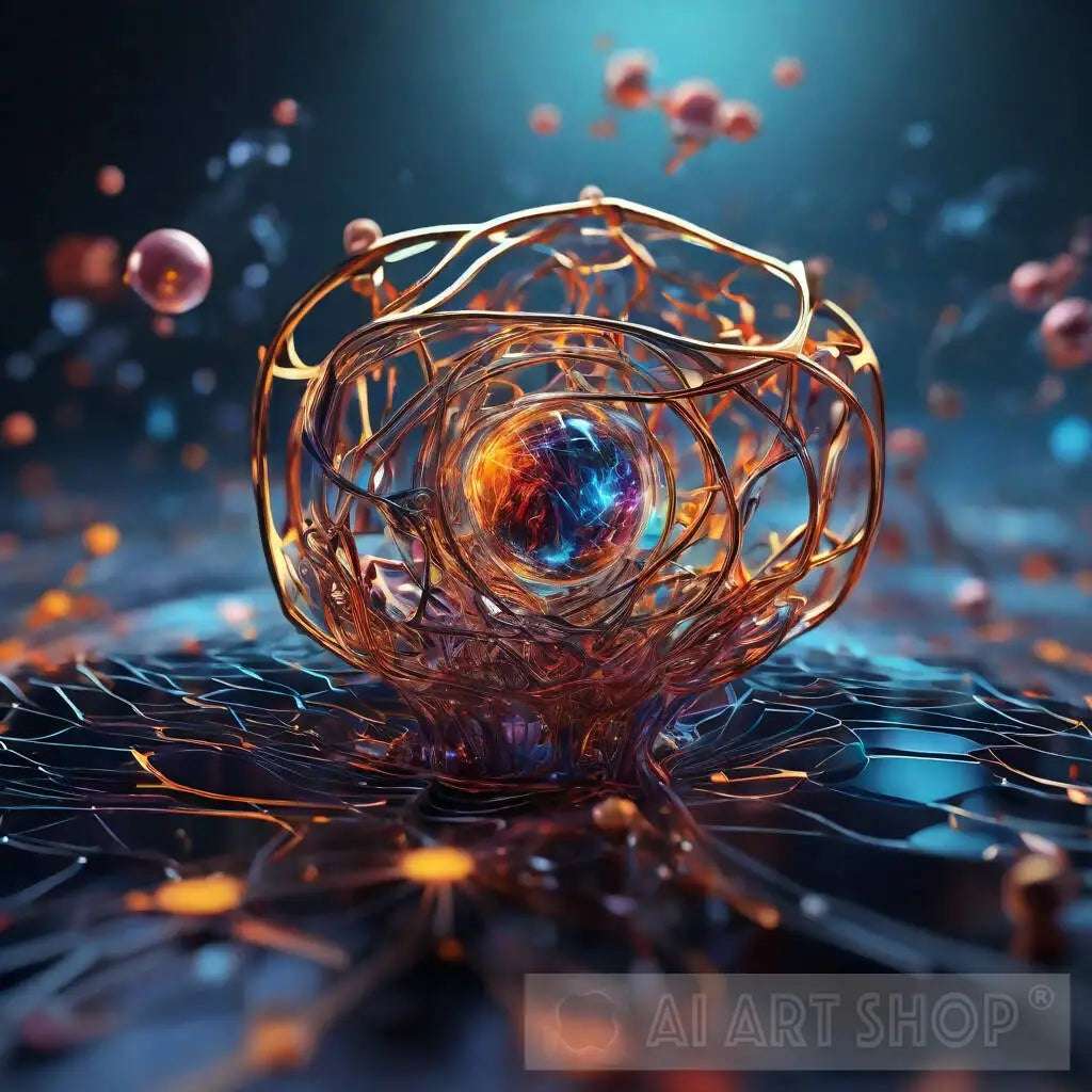 quantum, abstract, scientific, technologies