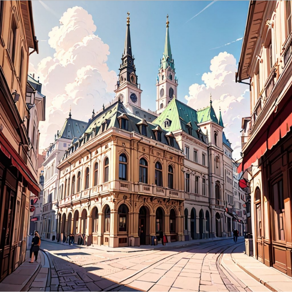 * "St. Stephen's Cathedral and the City Center" * &qu...