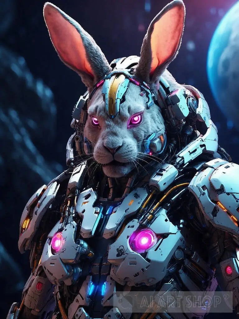 Rabbit in cyborg body #1