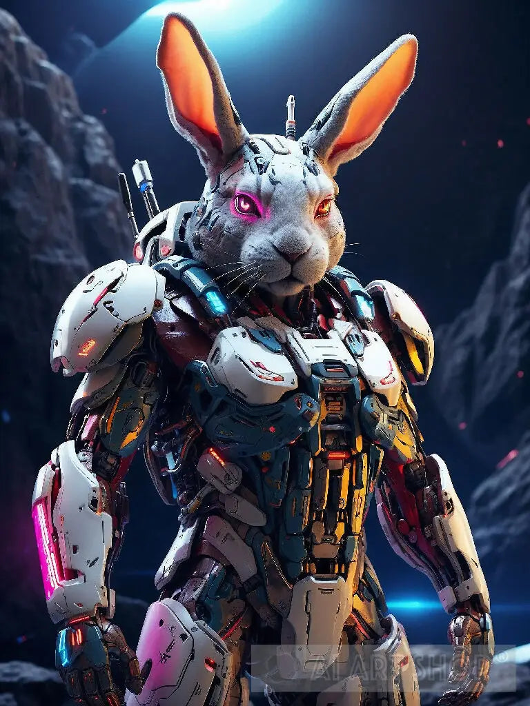 Rabbit in cyborg body #3