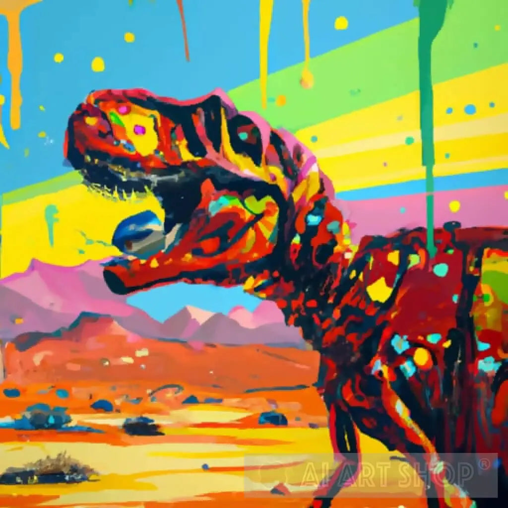 Rainbow Dinosaur