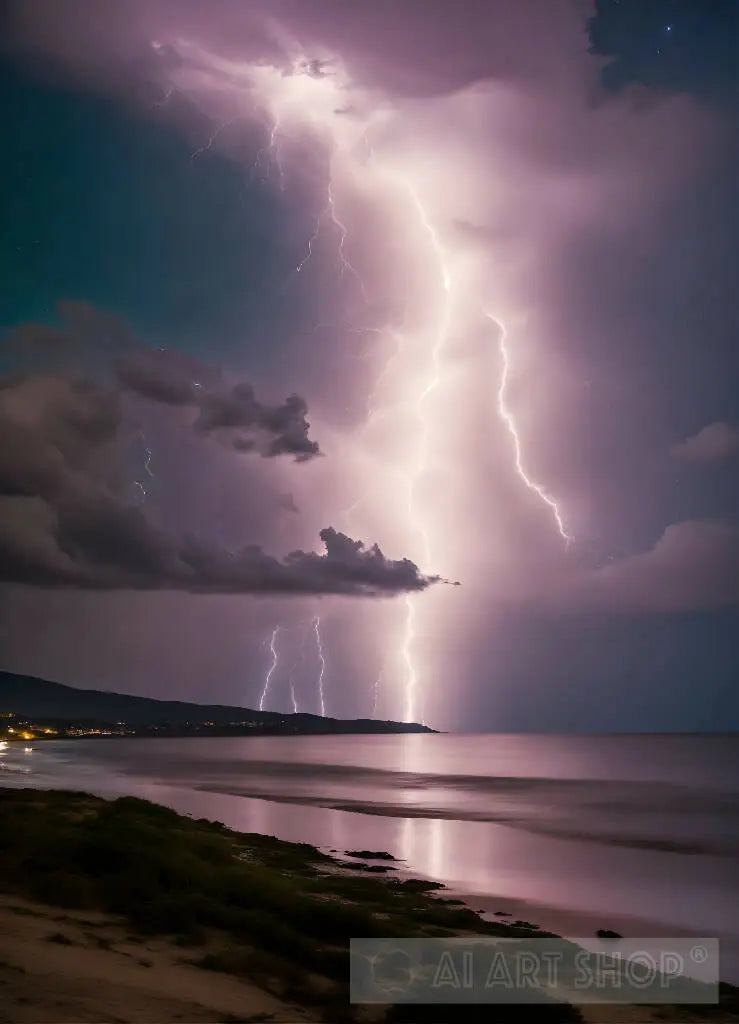 Rainbow, lightning, thunder