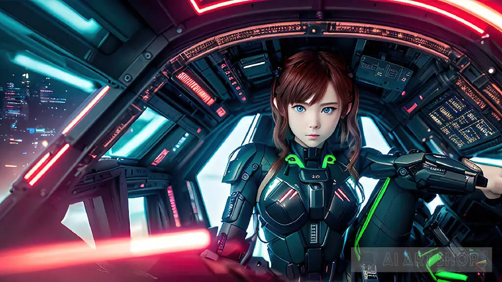 RAW photo, full body black green neon advanced complex intricate wi...