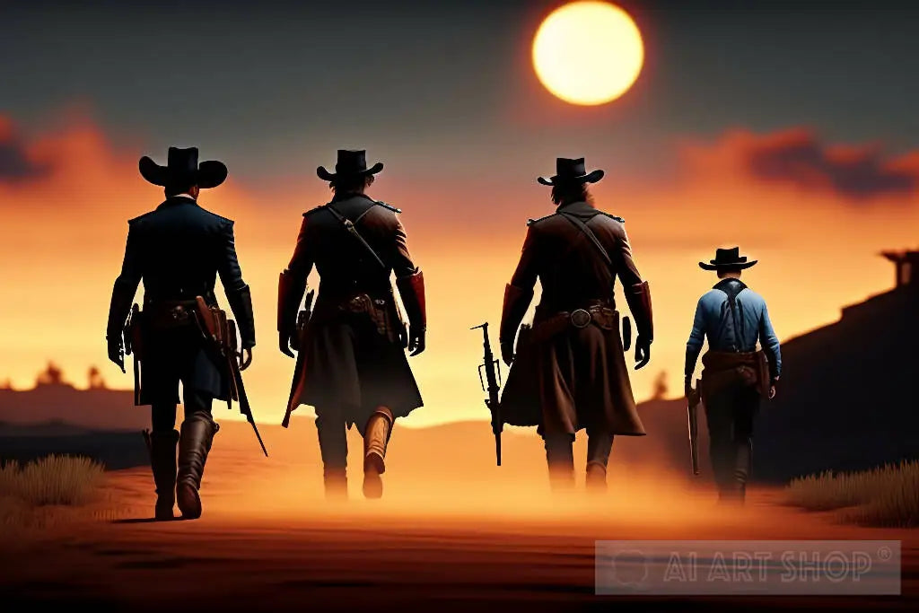 Red Dead Redemption Art