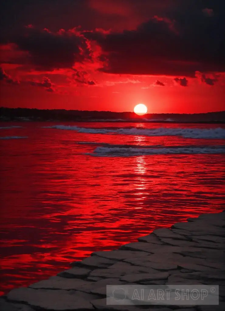 Red sunset