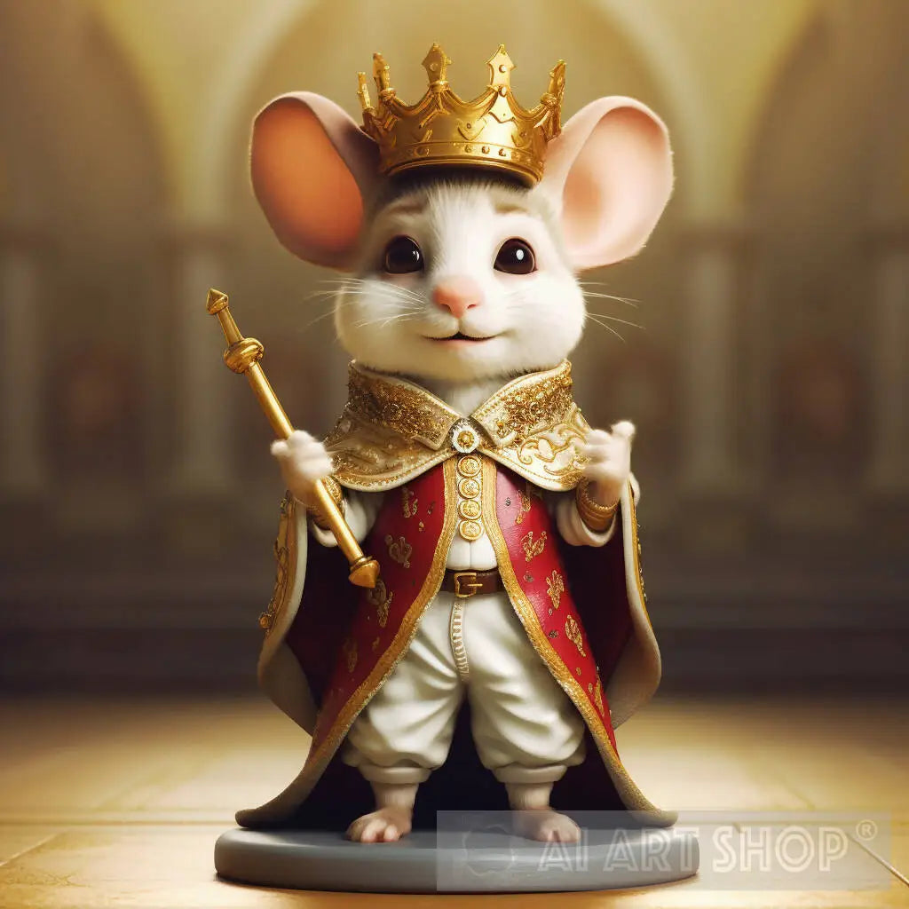 Regal Rodent: Small but Mighty little mouse prince