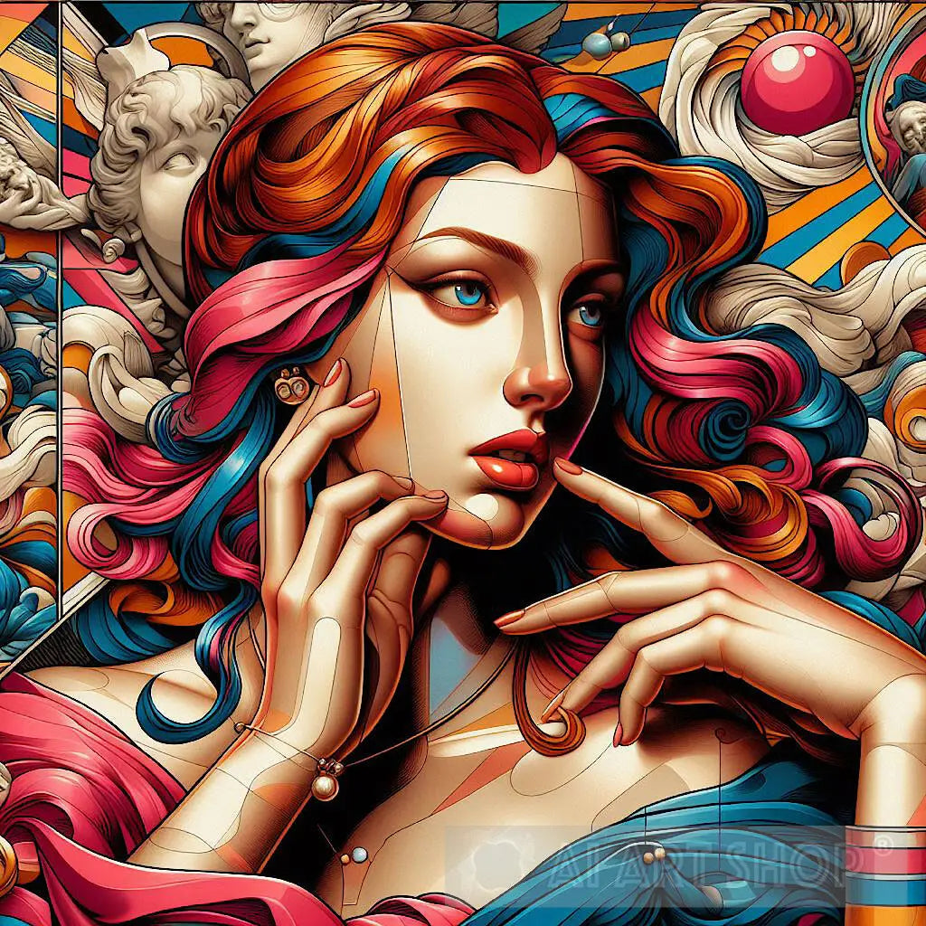 Reviving Renaissance: Modern Feminine Symphony