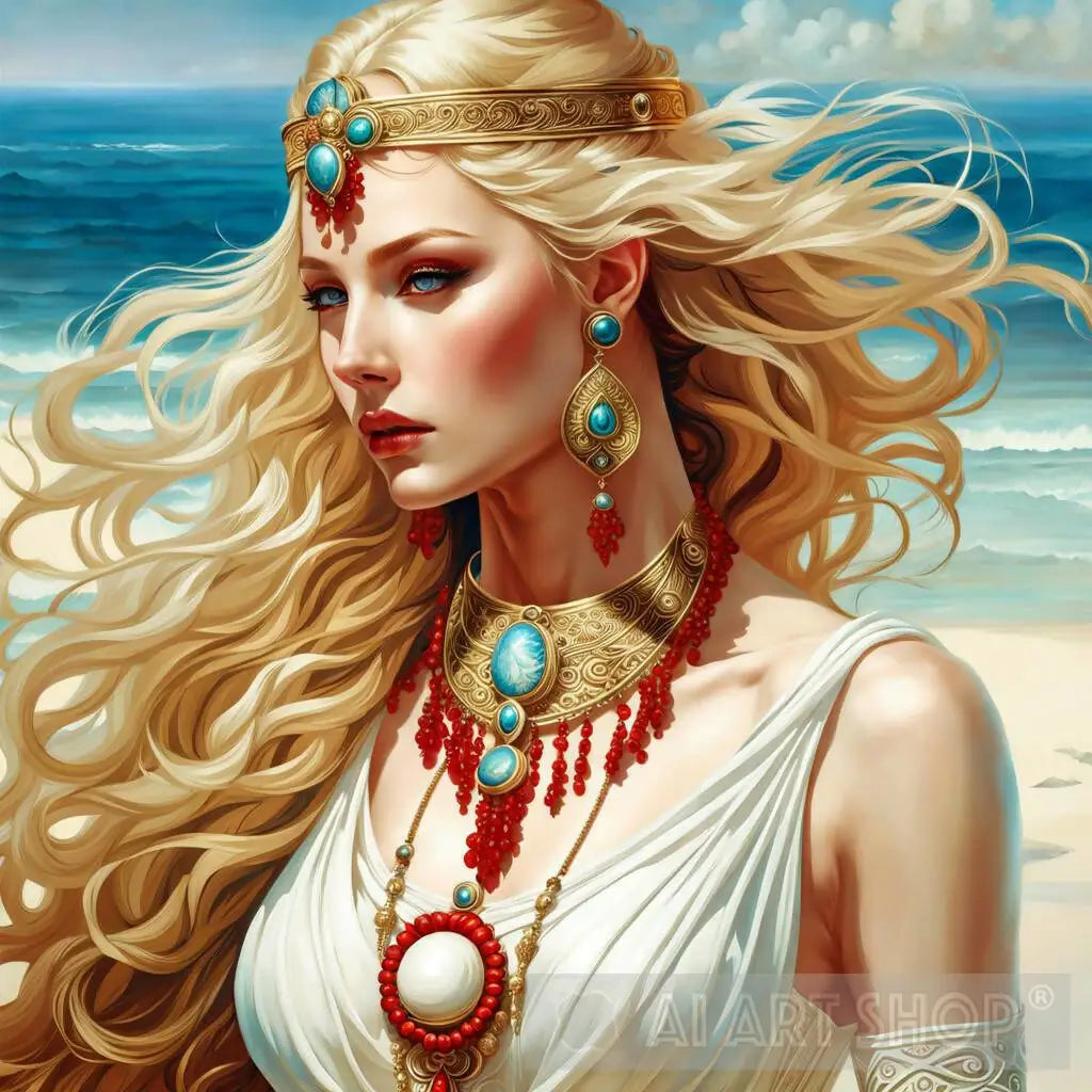 Ancient female portrait