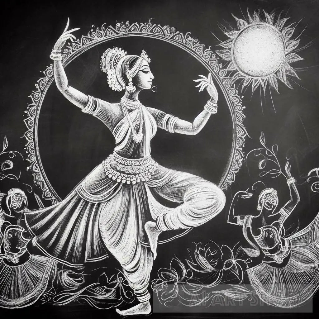 Rhythmic Reverie: Kathak's Melodic Grace