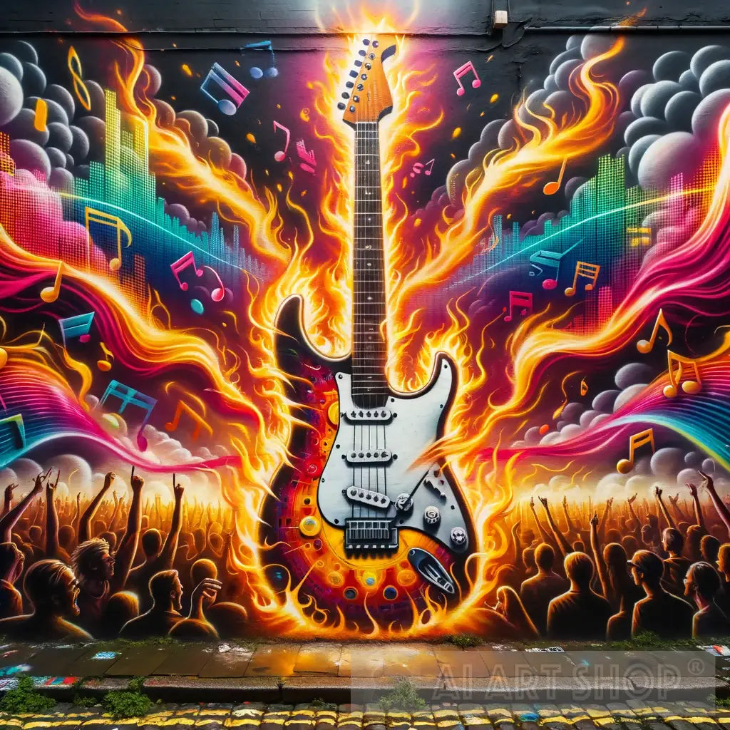 Street Art - Rock & Rave: Melodies and Memories