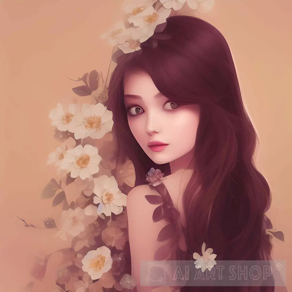 Romantic and fashion and love princess