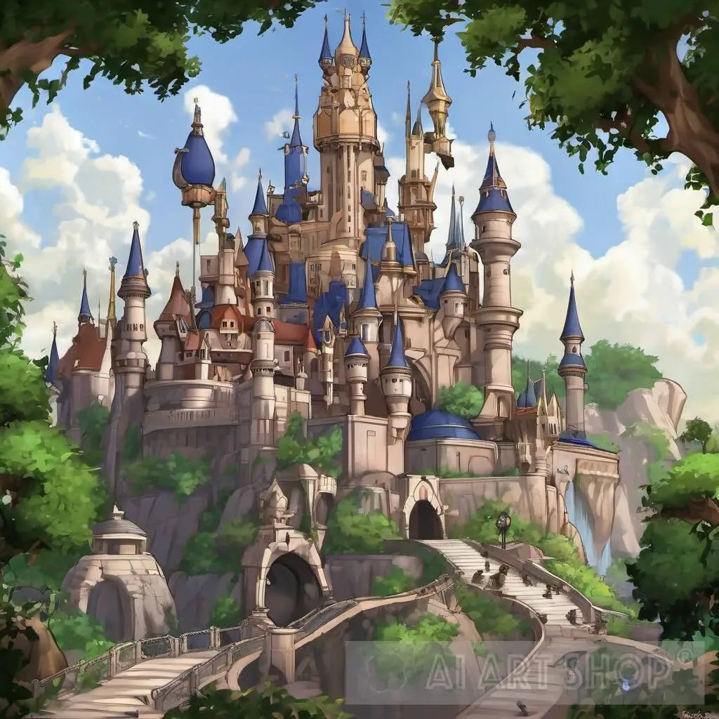 Castle AI Art