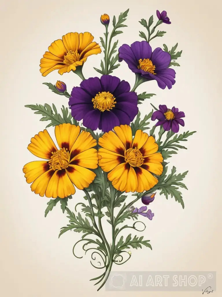 Rustic Flowers 7 30x40in 9000x12000px 15.9MB