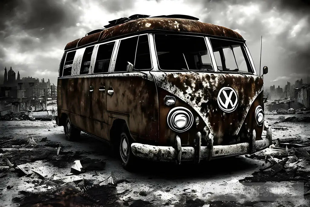 Rusty van