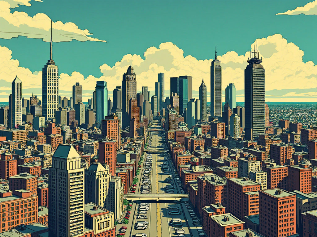 Metropolis 60’s Comic