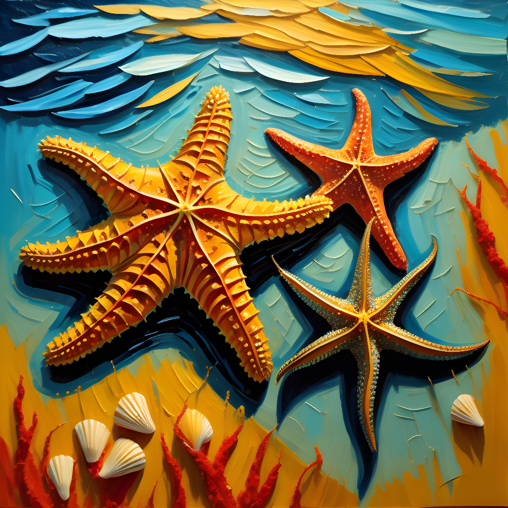 tidal pool starfish