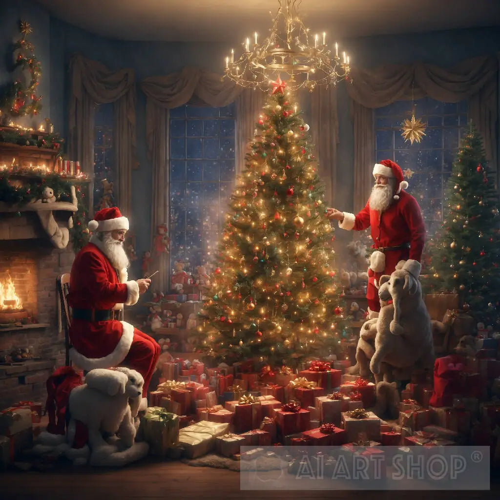 christmas, religion, tree, santa, santa claus, decoration, art, gift