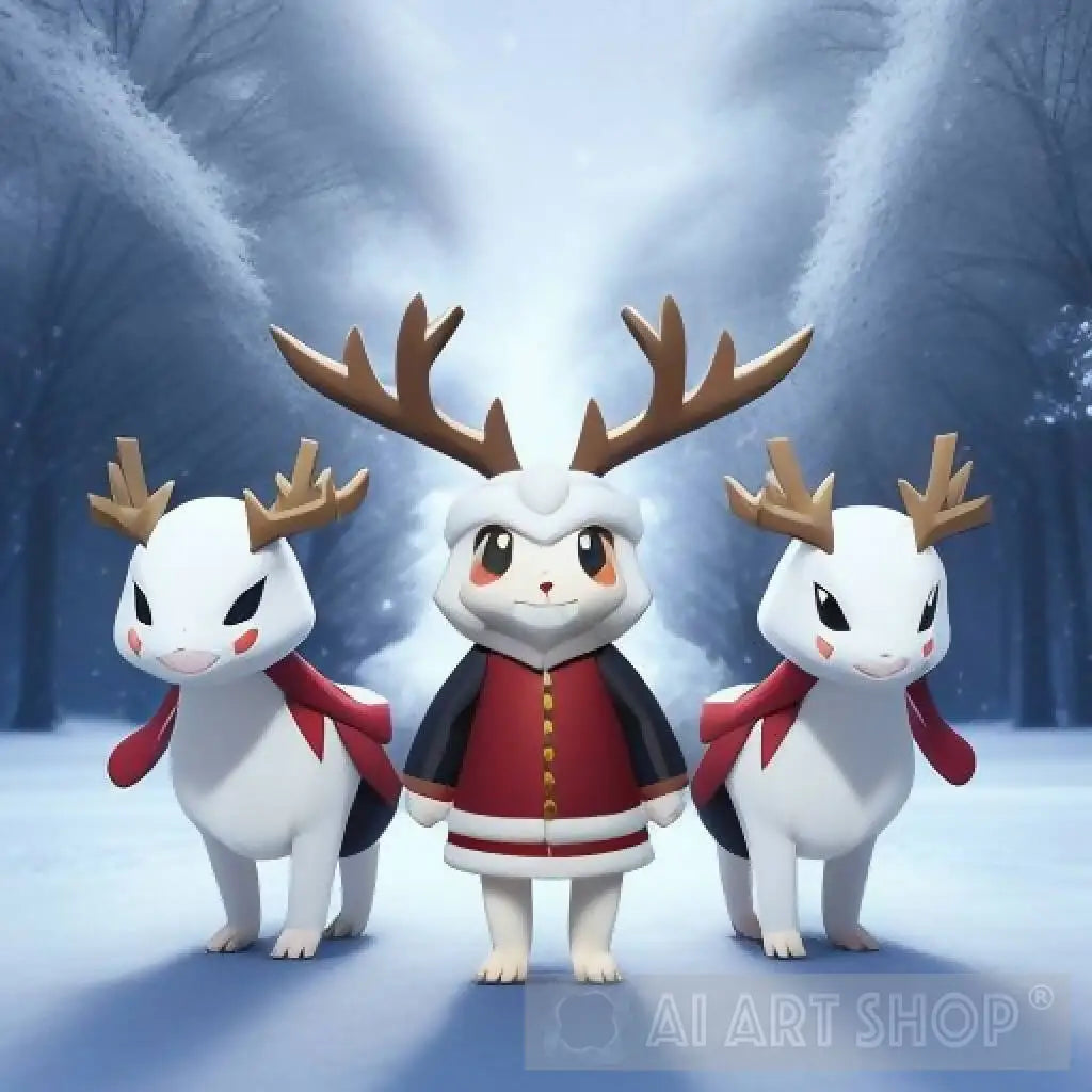 "Santa Pokémon" - A Magical Fusion of Christmas and Pokém...