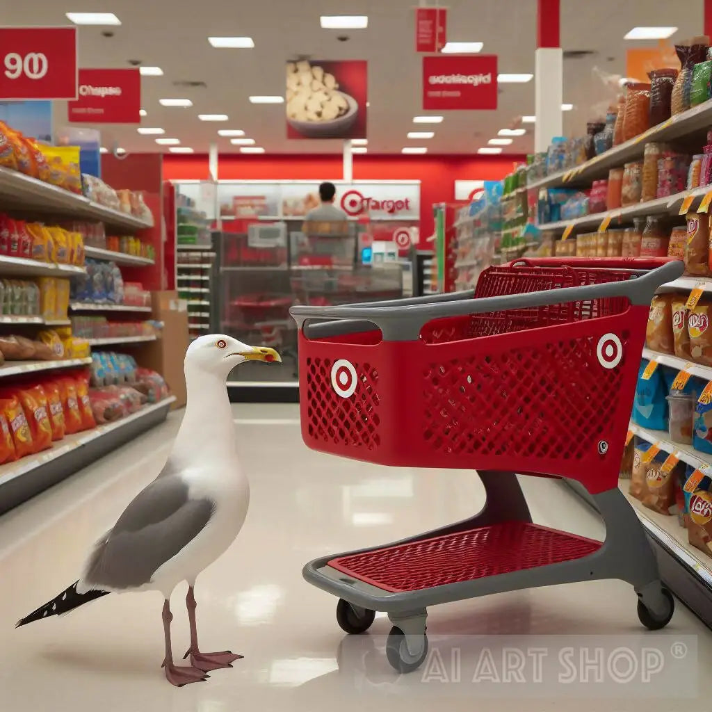 Seagulls Looking at Lays at Target