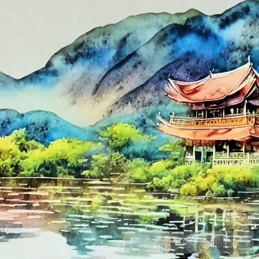 Serene River Landscape