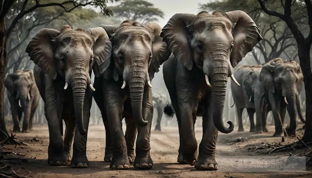 Serengeti Symphony: The Elephant Ballet