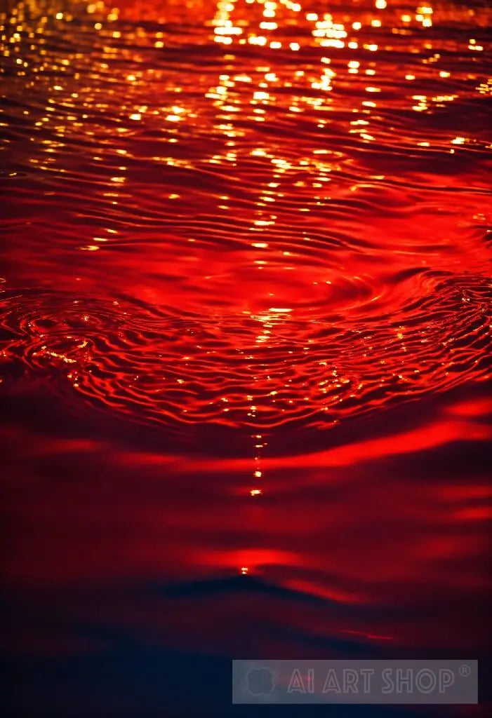 simple red water