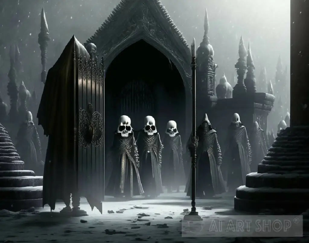 Skeleton creature city