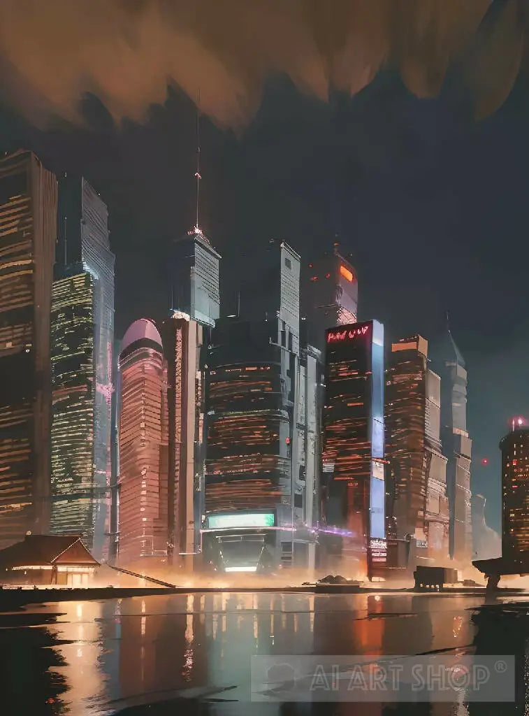 Skyscraper, Night
