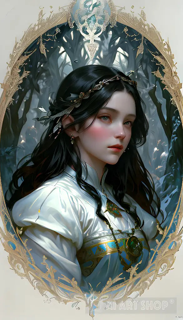 Snow White and seven dwarfs medieval fantasy