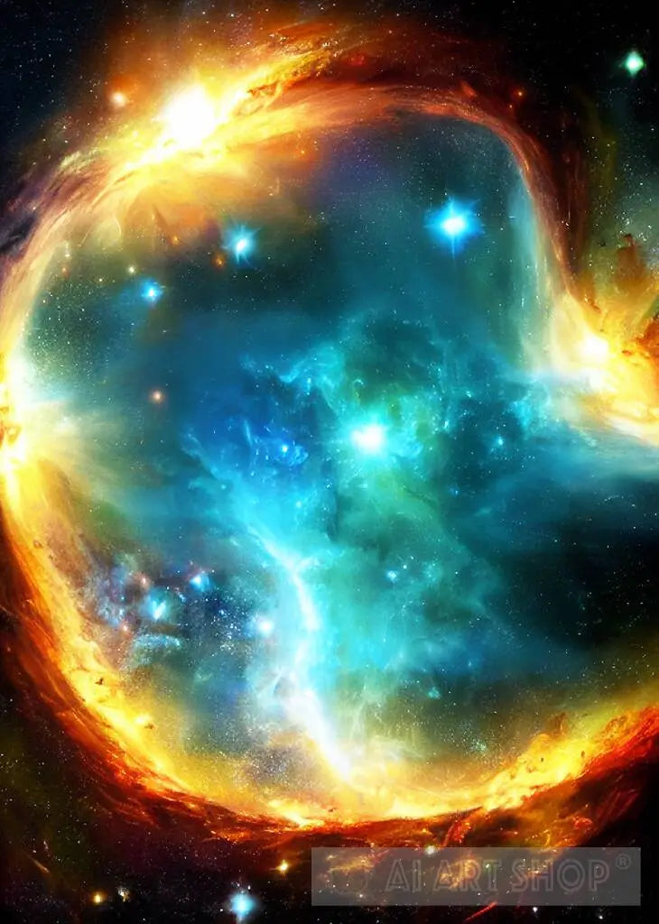 Space, Nebula, Stars, Solar Wind, Sci-fi