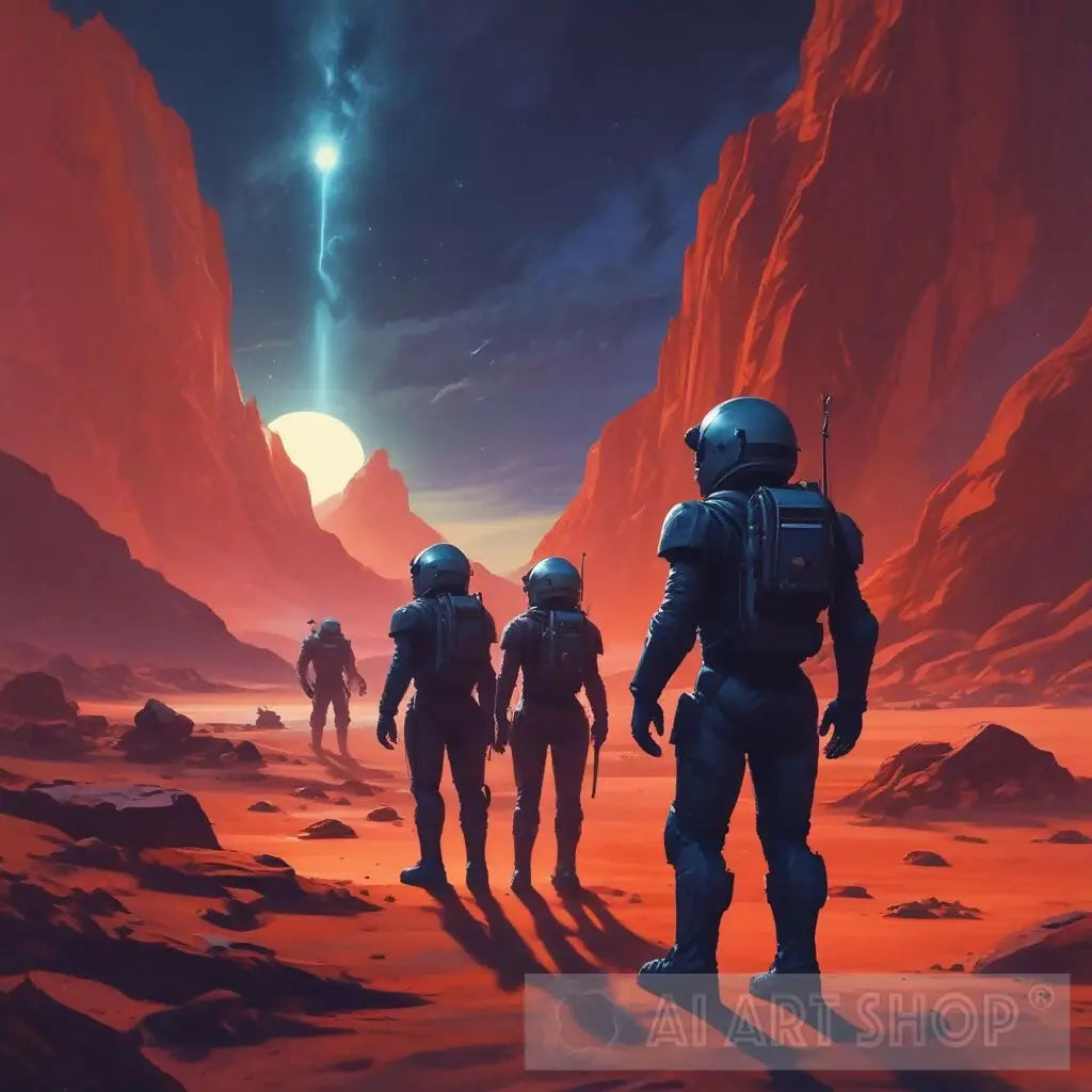 Space cops on mars