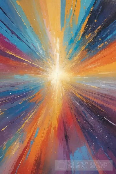 color spectrum cosmic burst