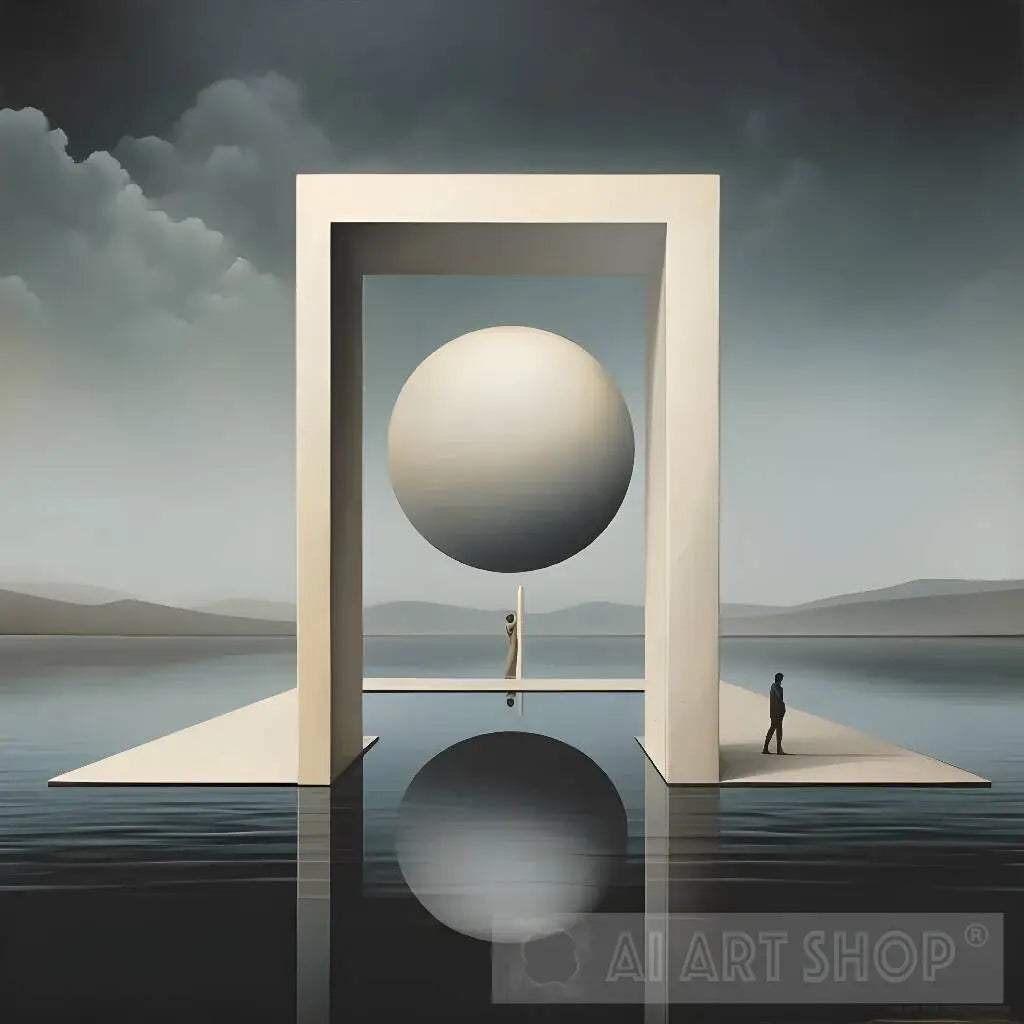 Sphere of Serenity - Harmonious Interplay of Humanity and Nature