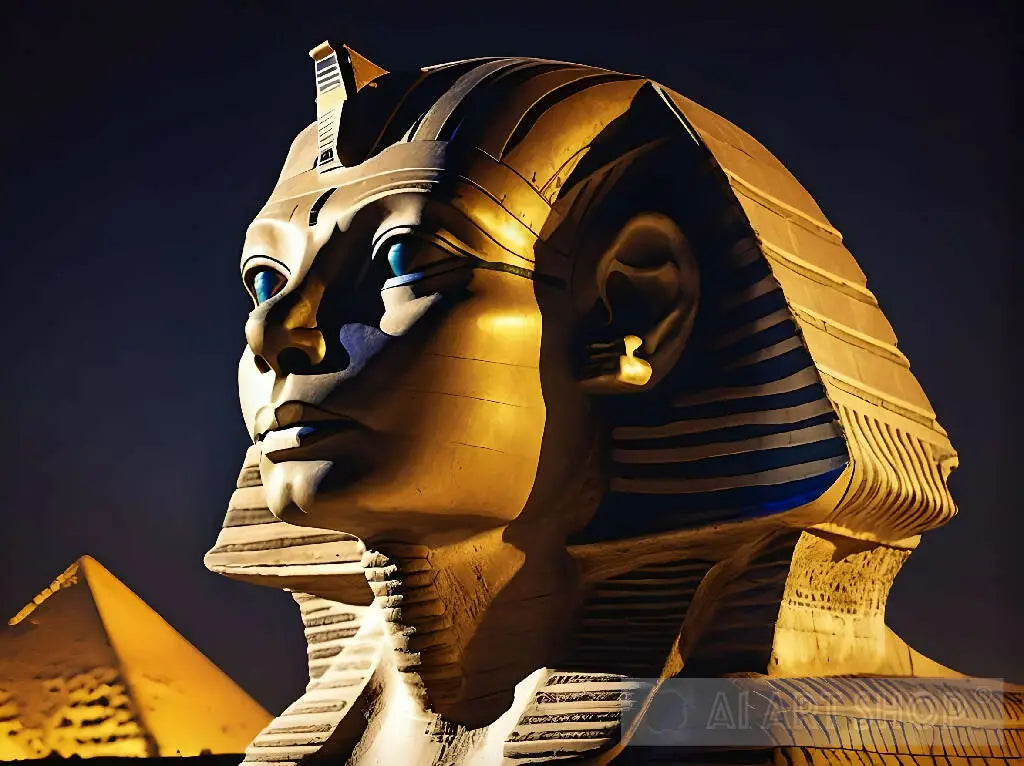 Sphinx, Statue