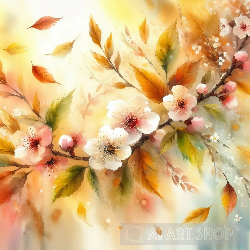 rose,spring,In watercolour