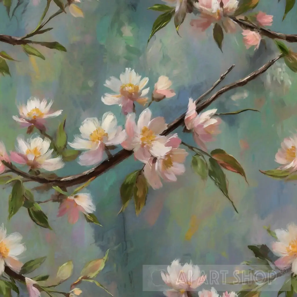 Cherry Blossom Painting