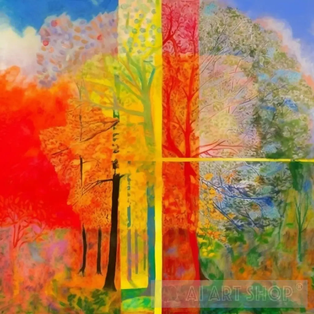 Sprint Equinox - tree collage 2