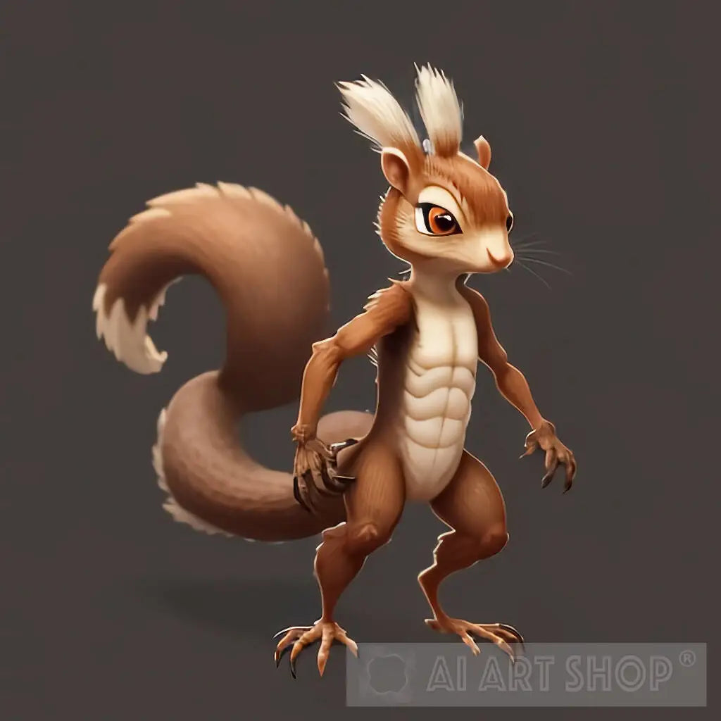 Squirel Character 1st Concept