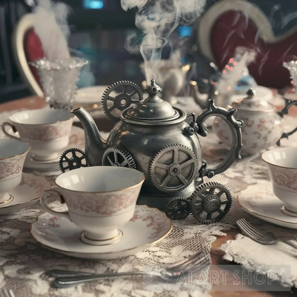 Steampunk Soiree: A Victorian Tea Party with a Mechanical Twist