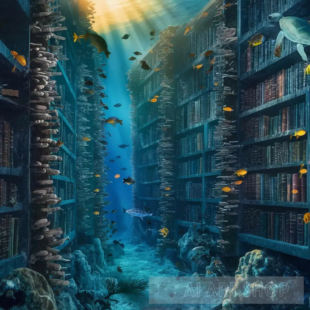Submerged Library: A Breathtaking Underwater Haven of Knowledge