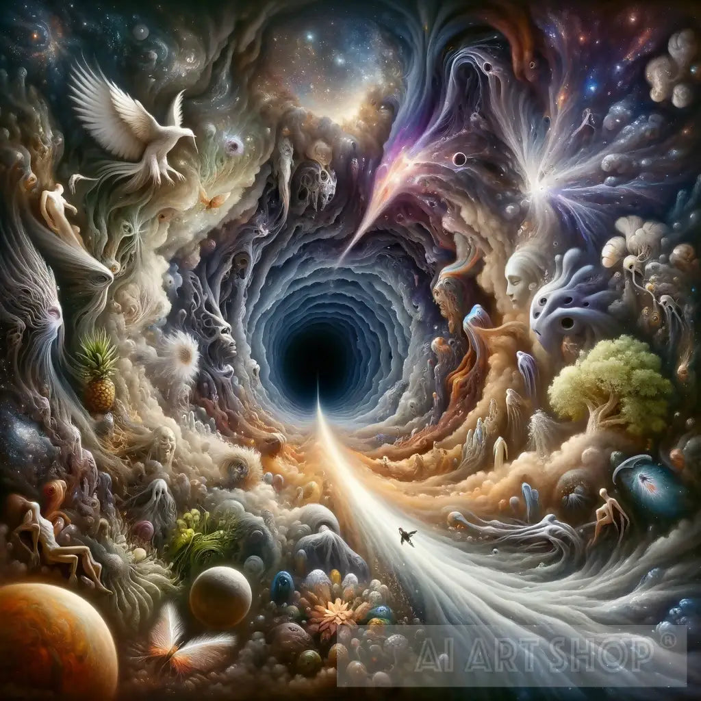 existence, vortex, resistance, abstract cosmos, universe, life
