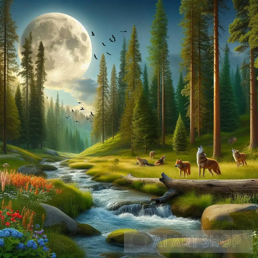 Summer Time Wolves