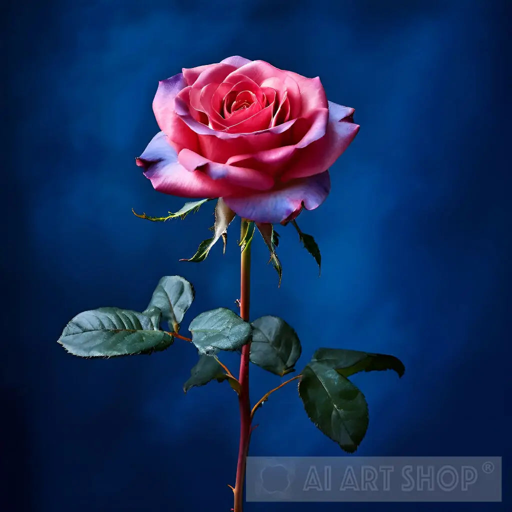 Surreal Pink Rose Painting - [Artshop] Ethereal Bloom Painting - [A...