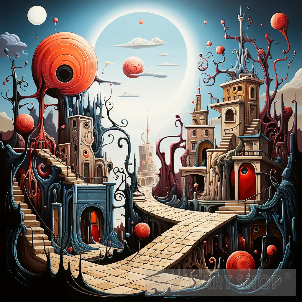 Colorful, Surrealism, Design, Artistic, Whimsical, Abstract, Imagin...