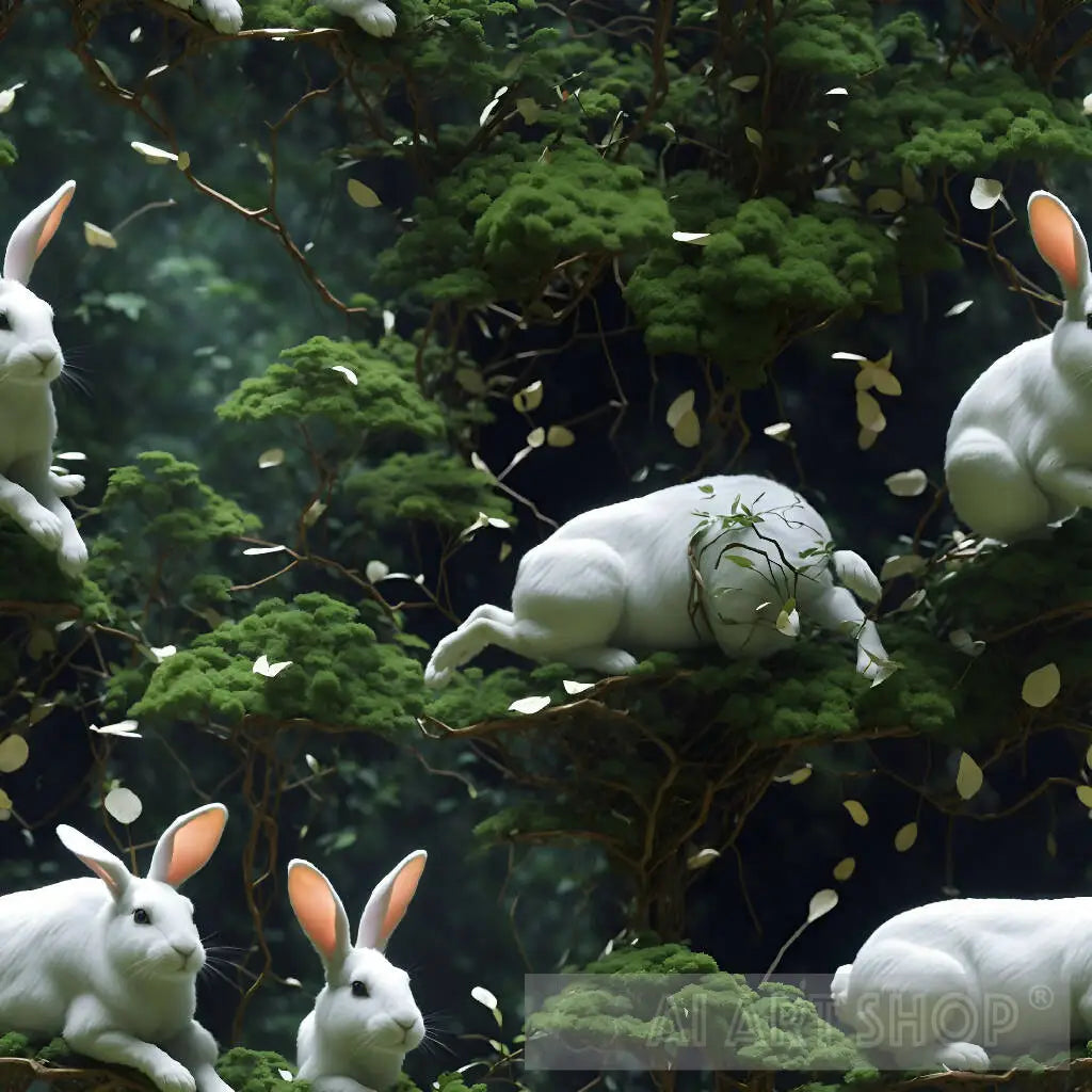 Swinging Rabbits in the Depths of the Dense Forest