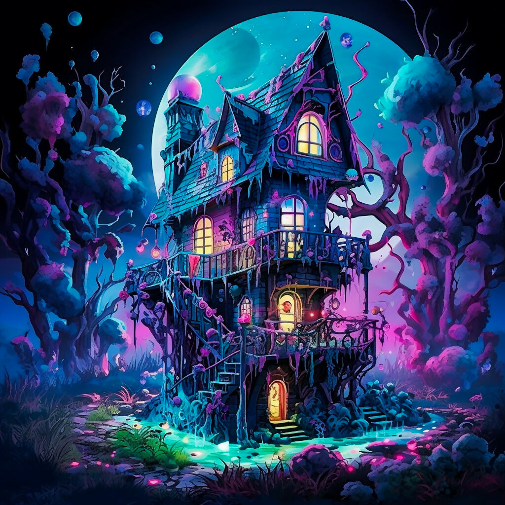 Haunted House Drawing Tumblr