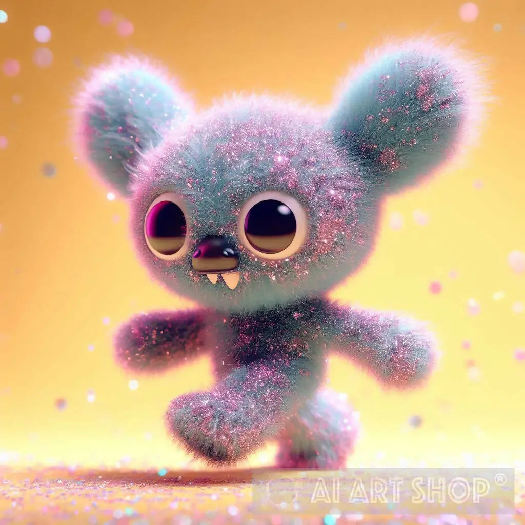 #courage #detemination #monster #glitter #glittermonster #kidsart